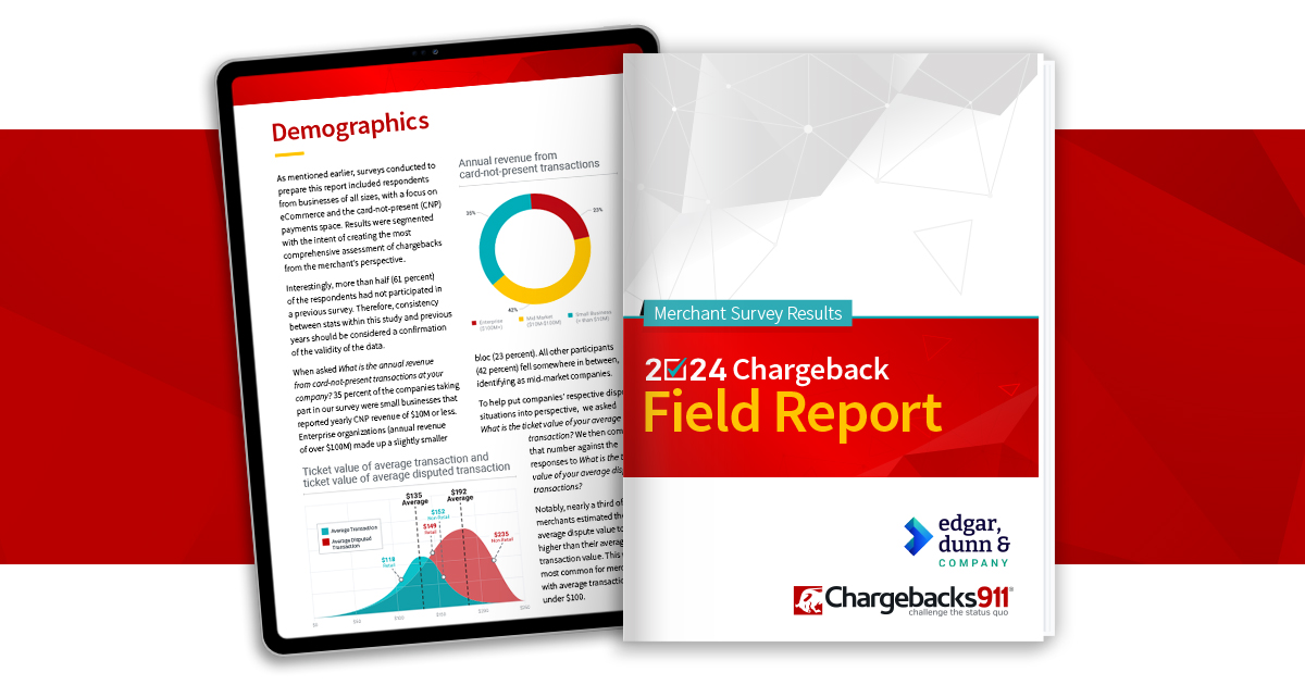 Good News! the 2024 ‘Chargeback Field Report’ is Here! - Monica Eaton